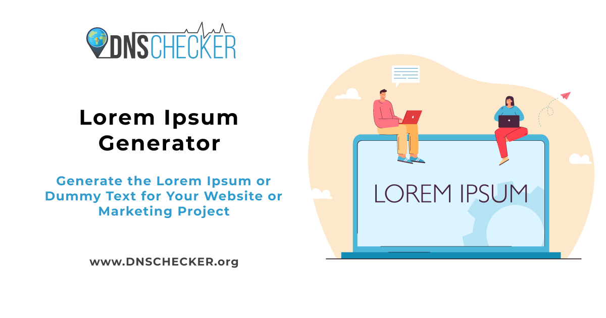 Lorem Ipsum Generator Generate Dummy Text For Web Designers